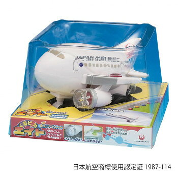 飛行機のスイッチをONにするとライトを点滅させながらエンジンを回転させて走ります。走行中に壁や障害物等にぶつかると自動的に方向転換をします。サイズ全長約140mm個装サイズ：18×18×11cm重量個装重量：266g素材・材質飛行機本体:A...