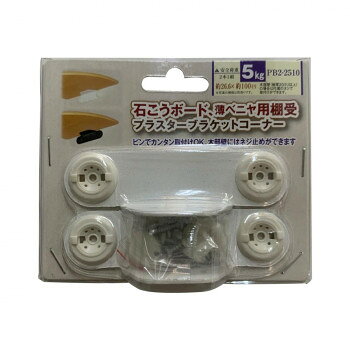 石こうボード・ウスベニヤ専用棚受です。※北海道・沖縄・離島は別途送料がかかります。サイズH26.6×W100mm個装サイズ：10×8×3cm重量個装重量：100g素材・材質スチール生産国中国fk094igrjs