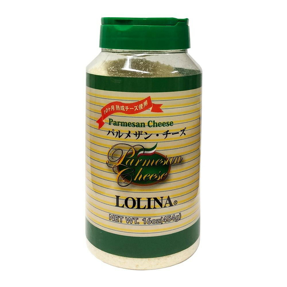 新鮮なミルクを10か月以上熟成させた粉チーズです。内容量454gサイズ90×90×180mm個装サイズ：39×28×18cm重量個装重量：6400g仕様賞味期間：製造日より270日生産国アメリカサラダやパスタなどに振りかけてどうぞ。新鮮なミ...