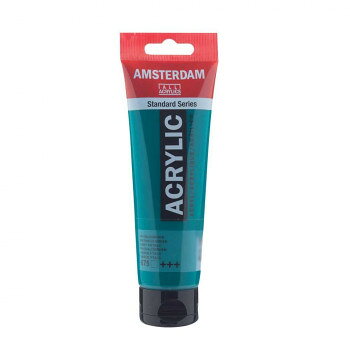 オランダ製の高品質なアクリル絵具。【アクリル絵具の特長】・水で薄めることができ、乾くと耐水性になります。・短い時間で乾燥します。(約1〜2時間)・柔軟性のある丈夫な塗膜をつくります。・接着力が強く、多様な素材に彩色できます。(ガラス、陶器、...