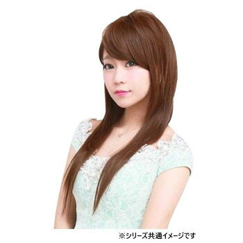 あるようでなかったストレートの盛り髪デザインです。 シンプルなストレートヘアが女性の魅力を引き立ててくれます。ハーフタイプのポイントウィッグ。【耐熱】耐熱温度180度、コテやカーラーで巻く場合は同封の取扱説明書をご覧ください。※130〜15...