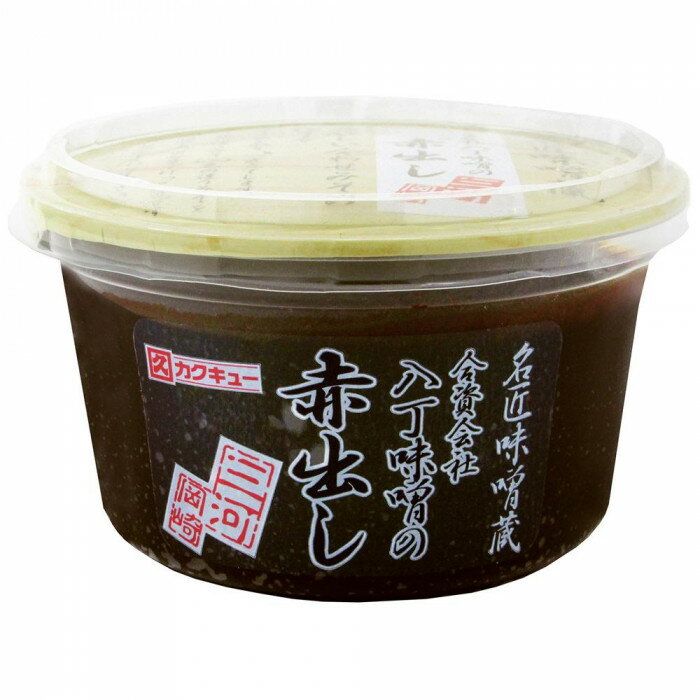 豆みそに米みそを加えて合わせた調合みそ。豆みその濃厚な旨みと米みその甘味が絶妙な赤出し味噌に仕上がっています。サイズ個装サイズ：30×21×6.5cm重量個装重量：2060g仕様賞味期間：製造日より270日セット内容300g×6個生産国日本...