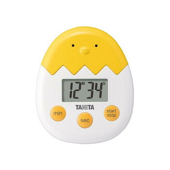 ひよこの鳴き声で時間をお知らせするかわいいキッチンタイマーです。リピートが機能付いています。サイズW65×H78×D17mm個装サイズ：10×2×15cm重量約47g(電池含む)個装重量：71g素材・材質ABS、PMMA仕様保証期間:1年付...