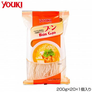 東南アジアでは馴染み深い、米粉を使った丸麺です。ツルッとした喉越しと淡白な味わいで、どんな具材ともよく合います。サイズ個装サイズ：58×19×23cm重量個装重量：4500g仕様賞味期間：製造日より720日生産国ベトナム栄養成分エネルギー3...