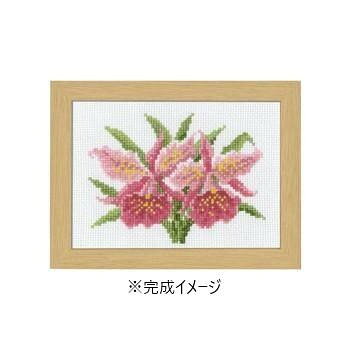 月日の流れを美しい季節の花々で表現したクロス・ステッチキットです。サイズ出来上がり寸法:額外径:約15cm×20cm、額内径:約11.6cm×16.6cm個装サイズ：30×20×10cm重量約200g個装重量：30g仕様打込目数:13カウン...