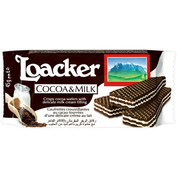 まろやかなミルクから生まれたミルククリームを、3層のクリスピーココアウエハースでサンド。味も見た目もコントラスト鮮やか。サイズ個装サイズ：28.4×39.8×25.1cm重量個装重量：7800g仕様賞味期間：製造日より540日生産国オースト...