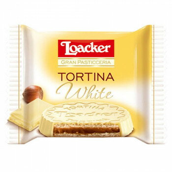 おしゃれなタルト型のホワイトチョコレートの中には、サクサクウエハースとヘーゼルナッツクリーム。クリーミーさと香ばしさが絶品の一枚。サイズ個装サイズ：21.8×28.6×20.7cm重量個装重量：3600g仕様賞味期間：製造日より420日生産...