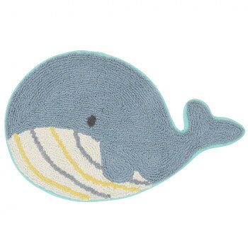お部屋を楽しげに泳いでいるようなクジラのシェイプマットです。※お手入れの際は手洗いでお願いします。洗濯機のご使用はできません。また色落ちすることがありますので他の商品と分けてお洗いください。繊維の抜け、多少の縮みなどが生じることがあります。...
