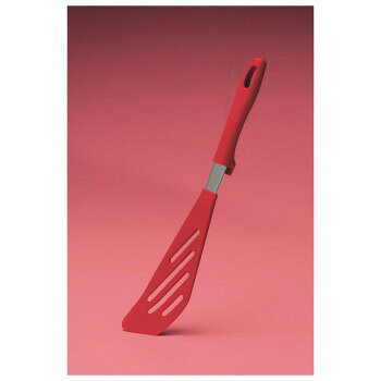 樹脂部分にはガラス繊維が配合されており、耐熱温度も240度と高いのが特徴です。サイズ50×270mm個装サイズ：27×4×3cm重量44g個装重量：100g素材・材質本体:ステンレススチール、樹脂部:66ナイロン・ガラス繊維(抗菌剤入)仕様...