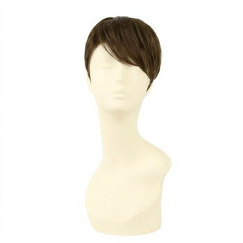 自毛をいかし、頭頂部全体をしっかりカバーする、「ヘアピース以上フルウィッグ未満」の男性用五分ウィッグ(部分ウィッグ)です。(※フルウィッグではありません。)クリップでパチンと留めるだけで頭頂部全体をしっかりカバーします。カットやデザインにこ...