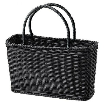 涼しげな印象のPP製スリムバッグです。サイズW34×D11×H20(32)cm個装サイズ：34.0×11.0×32.0cm重量個装重量：280g素材・材質PP仕様カラー:ブラック生産国中国fk094igrjs