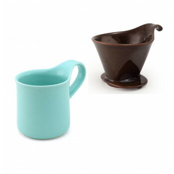 お手軽にドリップコーヒーを始められるコーヒードリッパーとカフェマグラージのセットボックスです。誰でも簡単に美味しいコーヒーを淹れられるのでプレゼントにもおすすめです。サイズドリッパー:W117×D152×H103mm、マグ:W130×D88...