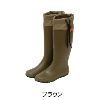 梅雨など雨の日に活躍するレインブーツです。キャンプなどにも持って行きやすい収納ポーチ袋がついています。※ゴム製品の特性上、表面に白い粉がかかって見えるブルーミングという現象が起きる場合がございます。これはゴム自体が保護成分を浮かせて膜を張り...