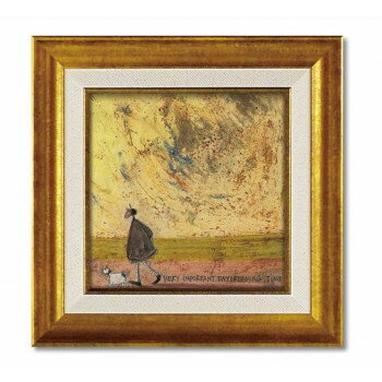 絵と額がセットになった商品です。ゲル加工はポスター表面に直接加工を施すため、保護に用いるガラスやアクリルが不要になり、絵の色がより鮮やかに表現されます。また、軽くなるので扱いやすくなります。作家:サム トフト(イギリス女性作家)スイートピー...