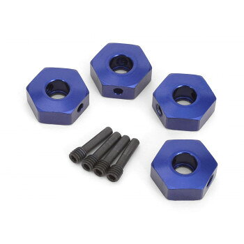 アルミホイールハブセットです。サイズ個装サイズ：1×9×6cm重量個装重量：10gセット内容アルミホイールハブ×4、スクリューピン(2×11mm)×4生産国台湾fk094igrjs