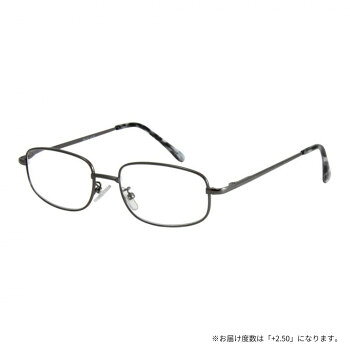 シンプルなリーディンググラスです。商品区分一般医療機器27B3X00216000026サイズレンズ幅:50mm、ブリッジ:18mm、テンプル:137.5mm、天地幅:35mm個装サイズ：18.0×5.2×2.8cm重量21g個装重量：44g...