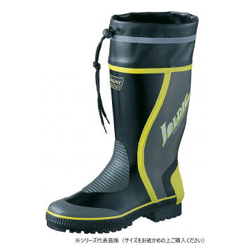 メッシュ繊維入り(胴)の4層構造で引き裂きに強く、破れにくいのでハードな作業でも安心。軽作業から土木、建築作業まで幅広く活躍します。履き口には泥や埃の侵入を防ぐカバーを装備。履き口カバーには、夜間作業に適したリフレクター(反射材)を装備。足...