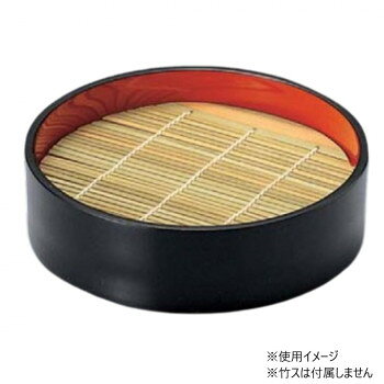 そばを盛るのに最適です。※竹スは別売りです。サイズφ160×48mm個装サイズ：20×20×15cm重量個装重量：750g素材・材質ABS樹脂仕様底板あり生産国中国fk094igrjs