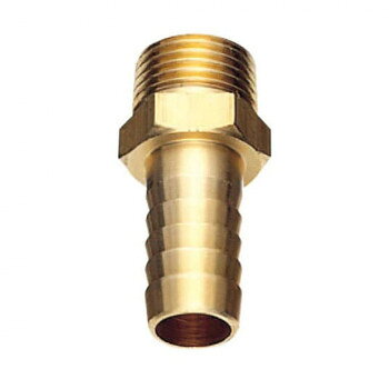 ホースニップルです。サイズL:36×A:16×Y:R1/2mm個装サイズ：11.4×7.0×3.0cm重量個装重量：62g素材・材質黄銅付属品シールテープ生産国日本fk094igrjs