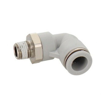 各種機器とウレタンチューブの接続用にお使いください。軽くチューブを差し込むだけのコンパクト設計で配管スペースを大幅に縮小。継手取付後、配管方向を自由に変えられます。サイズ個装サイズ：10×5×5cm重量個装重量：1000g仕様ネジサイズ:R...
