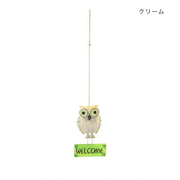 フクロウのウェルカムボードです。コンパクトサイズなので玄関周りにかさばらず便利!「福」もお出迎えしてくれそう。サイズ約W10×D4×TH40cm個装サイズ：40×10×4cm重量個装重量：500g生産国フィリピンfk094igrjs