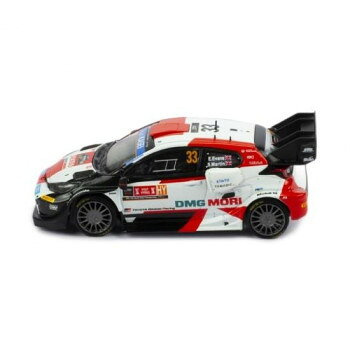 1/43スケール、トヨタ GR ヤリス RALLY1 22イープルラリー 33 E.Evans/S.Martinのモデルカーです。サイズ個装サイズ：16.5×8.0×7.0cm重量個装重量：200g仕様スケール:1/43生産国中国fk094...