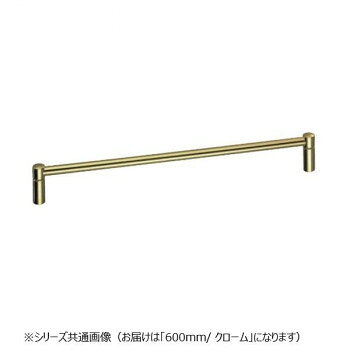 真鍮製の甲丸タオル掛です。サイズ600mm個装サイズ：60.0×12.0×5.0cm重量個装重量：640g素材・材質真鍮仕様カラー:クローム生産国中国fk094igrjs