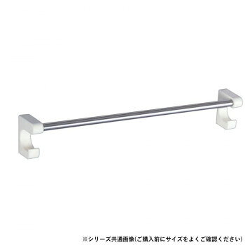 便利なフック付タオル掛です。サイズ400mm個装サイズ：50.3×12.5×8.5cm重量個装重量：295g素材・材質ステンレス・樹脂生産国中国fk094igrjs