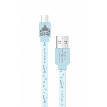 データ転送・充電が可能なUSB-USB Type-Cケーブル。裏表の区別なくリバーシブルで使用できます。※お客様のお使いのモニター設定、お部屋の照明等により実際の商品と色味が異なる場合がございます。※諸般の事情につき、予告なくデザインや仕様...