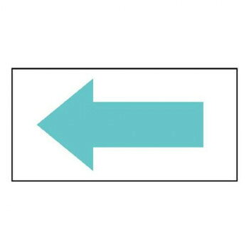 排水経路の流れ方向表示用におすすめの標識です。サイズ50×100mm個装サイズ：10.5×6.5×0.1cm重量個装重量：5g素材・材質アルミ仕様粘着シール生産国日本fk094igrjs