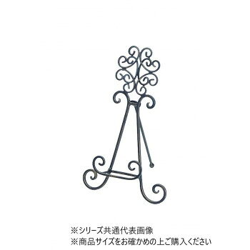 ブラックカラーのイーゼルスタンドです。サイズ巾16.5×奥14.5×高27cm、台の奥行:3cm個装サイズ：16.5×14.5×27.0cm重量個装重量：800g素材・材質アイアン生産国中国fk094igrjs