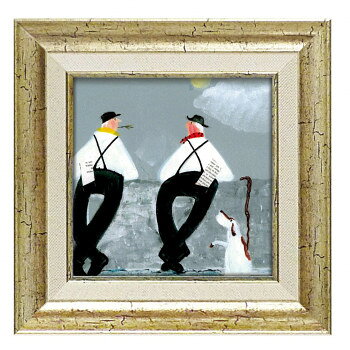 絵と額がセットになった商品です。サイズH23.5×W23.5×D1.8cm個装サイズ：24.0×24.0×3.0cm重量(約)400g個装重量：500g素材・材質樹脂フレーム仕様絵の表面:特殊ゲル加工セット内容絵×1額×1生産国日本fk09...