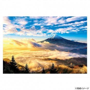 新道峠から朝陽を浴び、刻々と移り変わる美しい富士の景観を望む。美しい風景のジグソーパズルです。サイズ72×49cm個装サイズ：22×29×5cm重量個装重量：840g仕様ピース数:1000ピースパネルNo.101(C)NAOYA YOSHI...