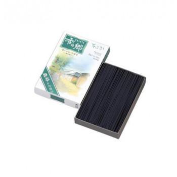 奥野晴明堂「香の郷」シリーズ。十種の天然香料を主原料に、ハーブ精油を精製し練り上げました。ほのかに森の香りが漂うお線香です。サイズ線香長さ:約14cm個装サイズ：17×10×3cm重量個装重量：190g仕様燃焼時間:約30分生産国日本fk0...