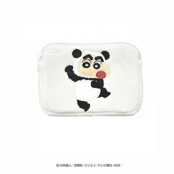 しんちゃんのなりきりミニティッシュポーチです。ポケットティッシュと小物などを入れて持ち運びができます。※ポケットティッシュは付属されていません。サイズ約10×W14×D2cm個装サイズ：10×14×3cm重量個装重量：50g素材・材質ポリエ...