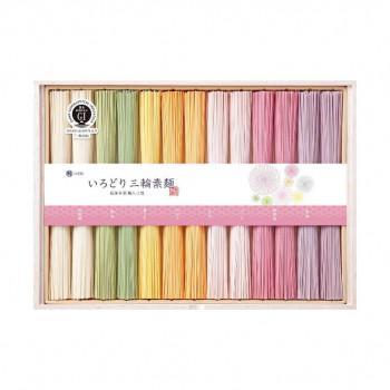 強いコシとなめらかな喉ごし、そして素麺を熟成させることで生まれるオリジナルブレンドの小麦の香り。今も昔も変わることなく一本一本丁寧につくられる手延べ素麺に和の素材を練り込み、絶妙な色合いで味だけでなく見た目の美しさにもこだわりました。日本の...
