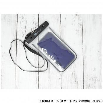 6.5インチ以内のスマホ対応。水濡れから保護します。アウトドアやレジャーに便利なアイテムです。サイズ105×200mm個装サイズ：23×14×2cm重量個装重量：60g素材・材質ビニール、プラスチック樹脂仕様防水レベル:IPX8相当(SGS...