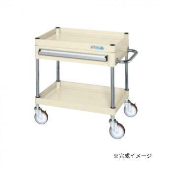 棚板を逆さにするだけで、皿型・フラット型と組み替えることができます。油に強く床面に跡がつきにくいナイロンウレタン車を採用。収納に便利な引出し付です。※配達希望日の明記は可能ですが、確約ではございません。※この商品は5個口での出荷になります。...