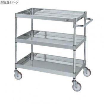 棚板を逆さにするだけで、皿型・フラット型と組み替えることができます。油に強く床面に跡がつきにくいナイロンウレタン車を採用しています。※配達希望日の明記は可能ですが、確約ではございません。※この商品は4個口での出荷になります。(目安個装サイズ...