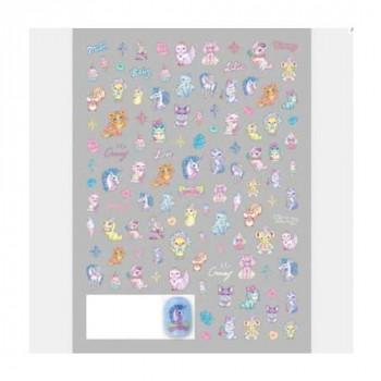 ゆめかわの世界観が大人気のイラストレーターECONECOプロデュースが登場しました。ユニコーンのユニータを中心にカラフルで可愛いアニマル達がたくさんいます。※ネイリストはデザインプロデュースを行っておりますが、販売は行っておりません。各ネイ...