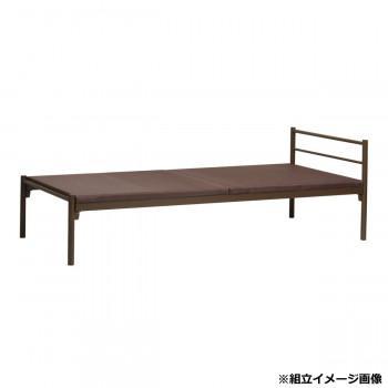 どんなお部屋にも合わせやすく、工具を使わず簡単に組み立てることができるベッドフレーム。高さのあるベッド下は、衣装ケースやオフシーズンのアイテムの収納場所などにも最適です。サイズW965×L2085×H670(床面H400:床下H310)mm...
