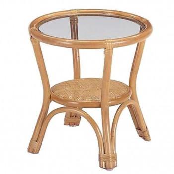 コンパクトだからお部屋のどこにでも置けるテーブルです。サイドテーブルとしても使いやすいサイズ。どんなお部屋にも合うすっきりしたデザインです。サイズ直径45×高さ45cm個装サイズ：47×46×46cm重量約2.6kg個装重量：3600g素材...
