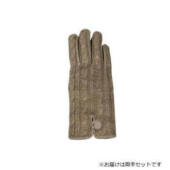 婦人用豚革コンビ手袋です。シンプルなデザインで使いやすいです。サイズ婦人22cm個装サイズ：23×9×1cm重量個装重量：60g素材・材質アクリル・ウール/豚革仕様婦人用生産国中国fk094igrjs