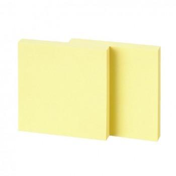 詳しく書ける定番正方形サイズ。イエローが10冊入っています。サイズ縦75×横75mm個装サイズ：8×16×5cm重量個装重量：390g仕様種類:正方形タイプ(イエロー)セット内容100枚×10冊生産国中国fk094igrjs