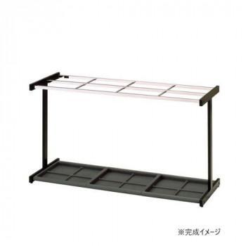 汎用性の高いスチール製の業務用向け傘立てです。サイズ間口900×奥行300×高さ500mm個装サイズ：90.0×90.0×31.5cm重量約6.3kg個装重量：6300g素材・材質本体:スチール(メラミン焼付塗装)仕切枠:スチール(クローム...