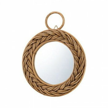 手編みならではの繊細なラタンミラーは柔らかく暖かな印象です。ラタンを使用しているので軽くて取り付けも簡単になっております。※色味は天然素材の為個体差があります。※ラタンは性質上、毛羽立ち、染み(導管や繊維)、割れがある場合があります。※天然...