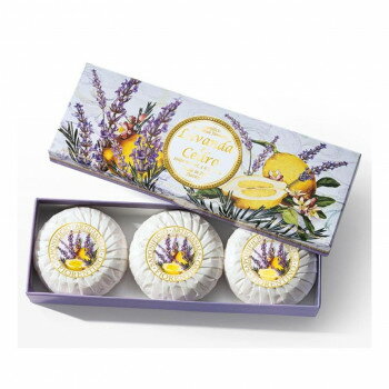 世界で最も美しい田舎といわれるトスカーナ地方の美しい自然と歴史の魅力が詰まった特別な石鹸です。ラベンダーのほのかな甘さとチェドロのきらめくフレッシュな香り(チェドロとはレモンより大型の南イタリアで有名な果実です)。100%植物性由来成分、パ...