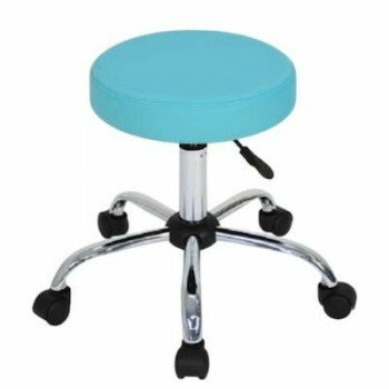 5本脚クロムメッキ加工スツールです。簡単なレバー操作で高さ調節のできるガスシリンダー式昇降機能付きです。耐久性の高い直径5cmのキャスターを採用。便利な360度回転式座面です。※受注生産品のため、ご注文後のキャンセルはお受けできません。※時...