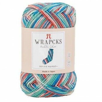 くつ下やルームシューズに最適な中細タイプの手あみ糸です。1玉で1足が仕上がる80g玉巻仕立てです。特殊な染色方法を採用した5色のかすり染めで、複雑な色目に仕上がります。抗菌・防臭機能に静電防止機能も兼ね備え、摩擦にも耐える強度を持たせていま...