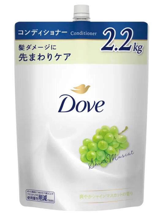 ■　商品内容さまざまな髪悩みにはうるおいが鍵 パサつき髪も毛先までうるおう モイスチャーミルクEX(うるおい成分)配合 2wayケアで、髪の内側も外側もうるおいケア 家族みんな、ダヴの泡で優しく洗えます 爽やかシャインマスカットの香り（香料...